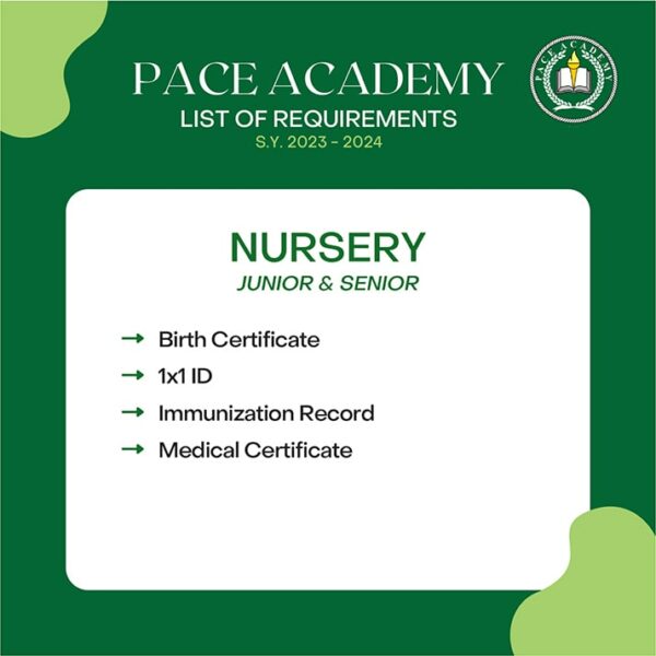 Returning Student Application | Pace Academy